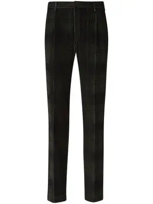 Incotex Cotton Corduroy Trousers - Green