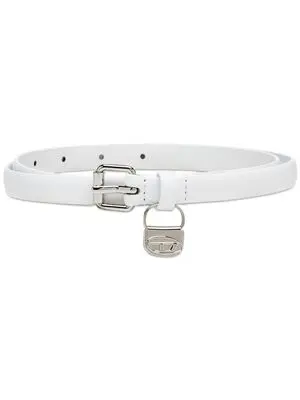 DIESEL B-charm Hip Belt - White