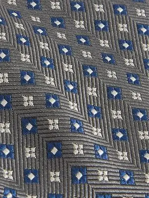 REISS Pelosa Foulard Silk-blend Tie - Charcoal