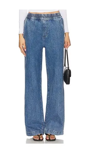 Steve Madden Gilda Pant - Blue Denim