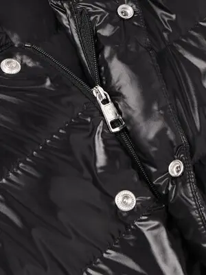 Moncler Gliere Quilted Glossed-nylon Hooded Jacket
