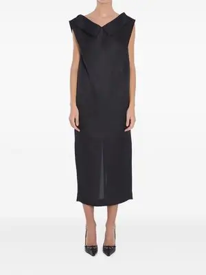 Khaite Selwyn Off-the-shoulder Dress - Black