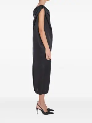 Khaite Selwyn Off-the-shoulder Dress - Black