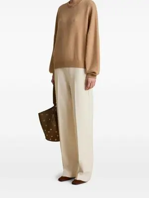 Khaite Cambie Trousers - Neutrals