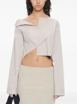 HELIOT EMIL Kaseigan Shirt - Neutrals