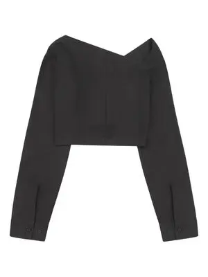 HELIOT EMIL Kaseigan Shirt - Black
