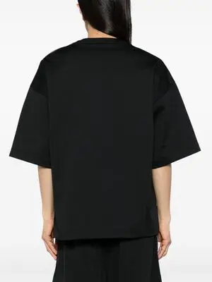 JIL SANDER Zip Detailing T-shirt