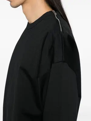 JIL SANDER Zip Detailing T-shirt