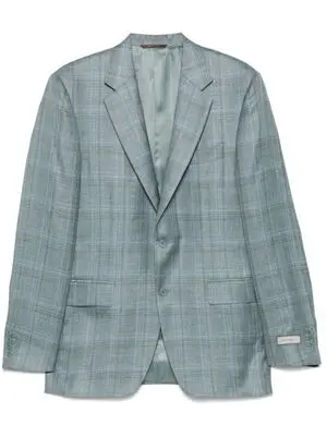 Canali Checked Blazer