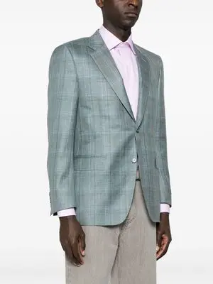 Canali Checked Blazer