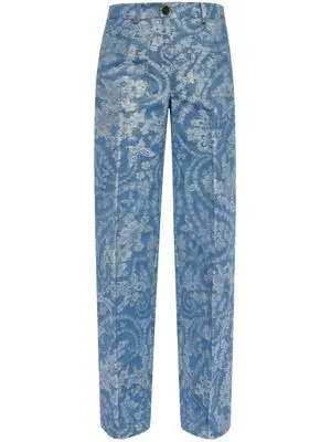 Etro Floral-print Jeans