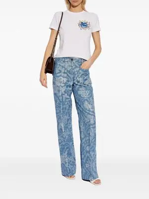 Etro Floral-print Jeans