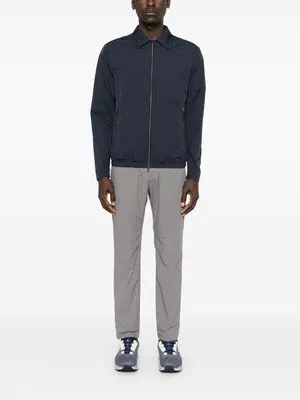 Herno Classic-collar Shirt Jacket - Blue