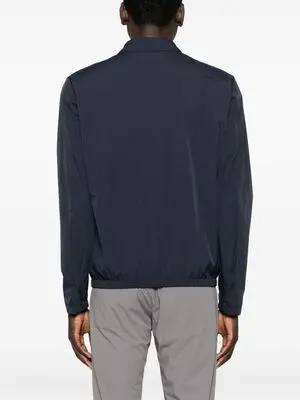 Herno Classic-collar Shirt Jacket - Blue