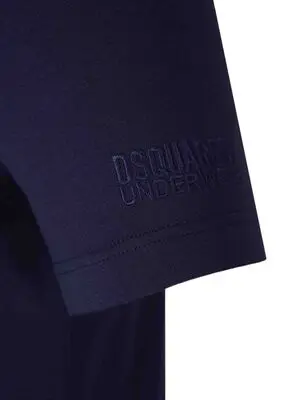 Dsquared2 Logo-embroidered T-shirt