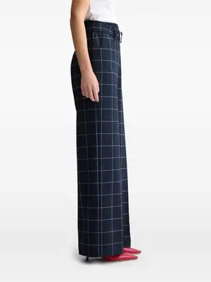 Liu Jo Tailored Check Trousers