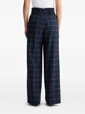 Liu Jo Tailored Check Trousers