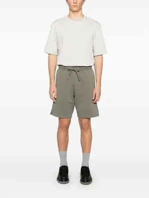 Ami De Coeur-embroidered Shorts - Grey