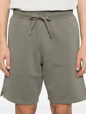 Ami De Coeur-embroidered Shorts - Grey