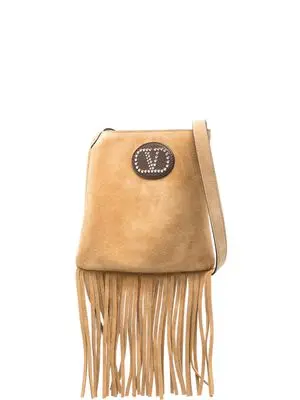 Valentino Garavani Vlogo Signature Cross Body Bag - Neutrals
