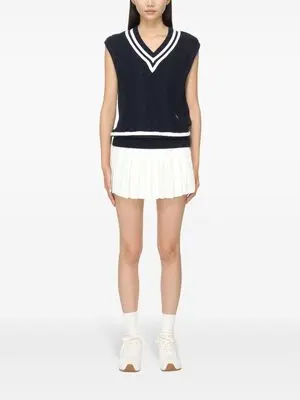 SPORTY & RICH V-neck Knitted Vest