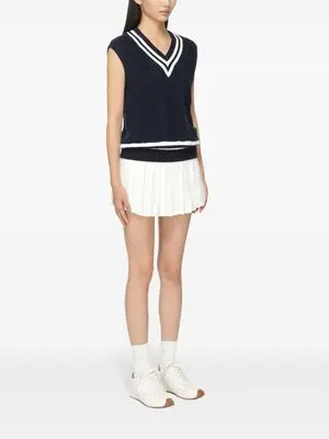 SPORTY & RICH V-neck Knitted Vest