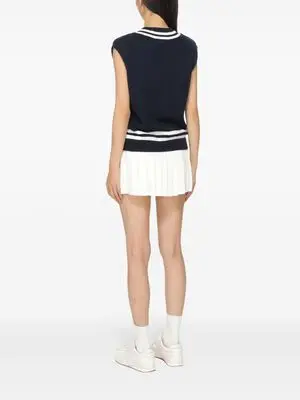 SPORTY & RICH V-neck Knitted Vest