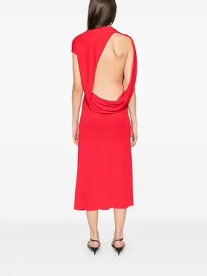 Jacquemus La Robe Salerno Midi Dress - Red