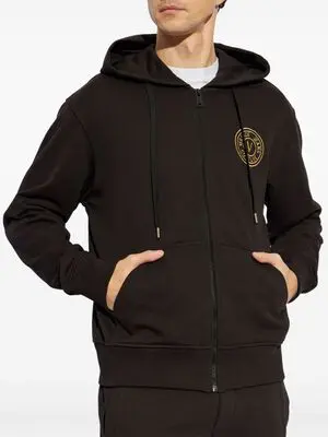 Versace Logo-embroidered Hoodie