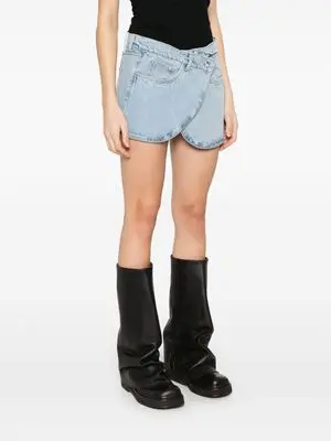 Coperni Denim Mini Skirt - Blue