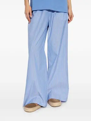 Marni Cotton Striped Trousers