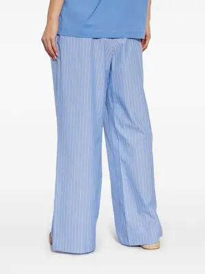 Marni Cotton Striped Trousers