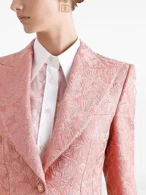 Dolce & Gabbana Floral-jacquard Blazer