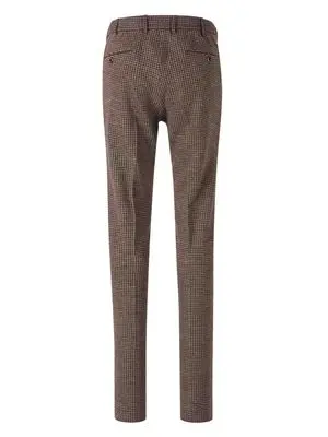 PT TORINO Houndstooth Cropped Trousers