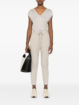 Herno Tapered Track Pants - Neutrals