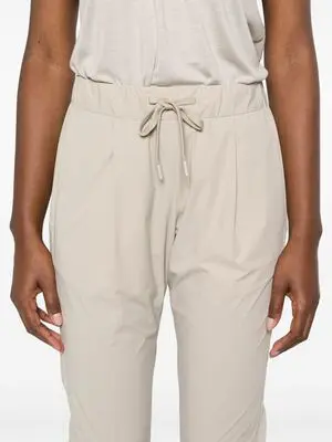 Herno Tapered Track Pants - Neutrals