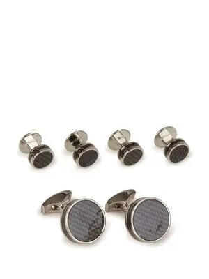 Tateossian Bullseye Cufflinks - Silver