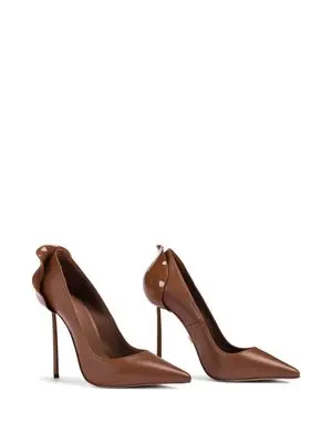 LE SILLA 120mm Petalo Pumps - Brown