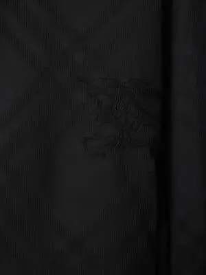 Burberry Checked Hooded Jacket