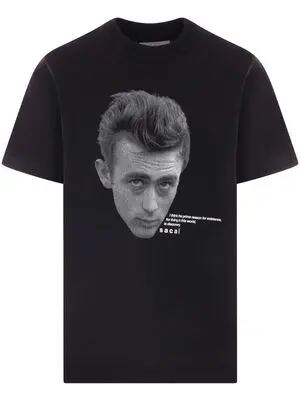 Sacai James Dean T-shirt - Black