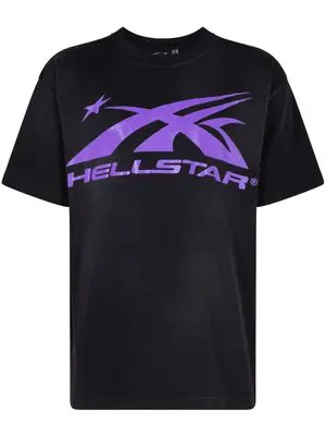 HELLSTAR Sports Gel Logo T-shirt - Black