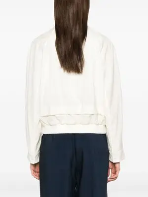 BOSS Layered-effect Bomber Jacket - Neutrals