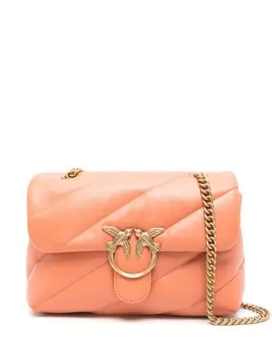 Pinko Love Puff Shoulder Bag - Orange