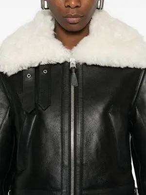 Kenzo Shearling-trim Jacket