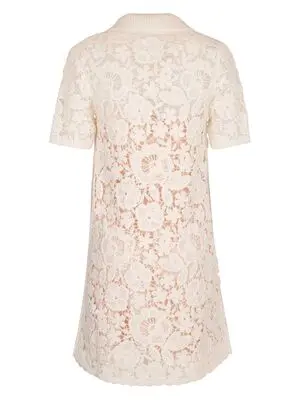 P.a.r.o.s.h Cotton Mini Dress - Neutrals