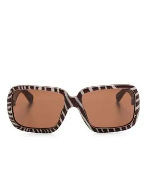 Jacquemus Jacquemus Cabana Sunglasses Brown
