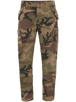 Philipp Plein Cargo Bottoms For Men