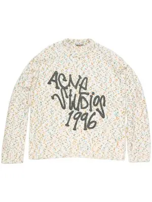 Acne Studios Printed Sweater - Neutrals