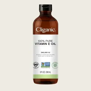 CLIGANIC 100% Pure Vitamin E Oil 8 Oz - Blue