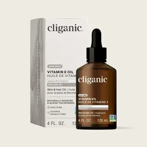 CLIGANIC 100% Pure Vitamin E Oil 8 Oz - Blue
